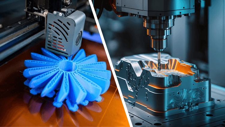 Differences Between CNC Machining and Additive Manufacturing
